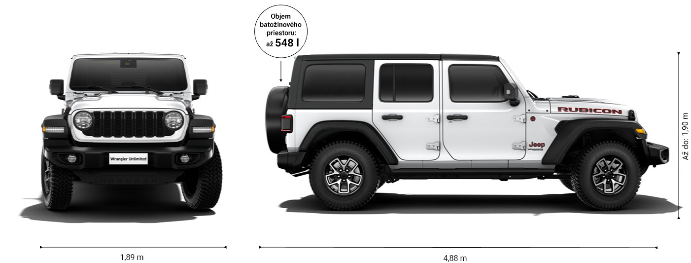 Jeep® Wrangler benzín │ Jeep® Slovensko