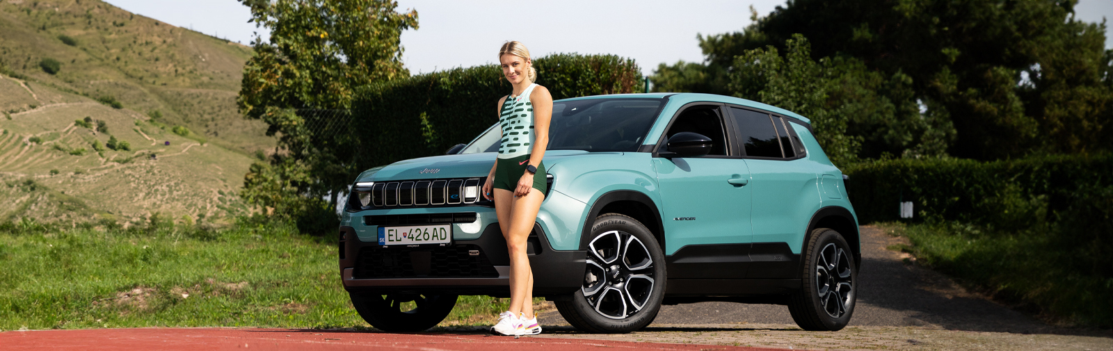 Ambasádorka značky Jeep® Viktória Forster │ Jeep® Slovensko